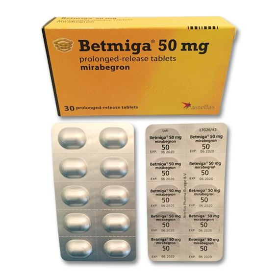 BETMIGA Mirabegron 50mg Prolonged Release Tablet 1's price in the Philippines | MedsGo Pharmacy